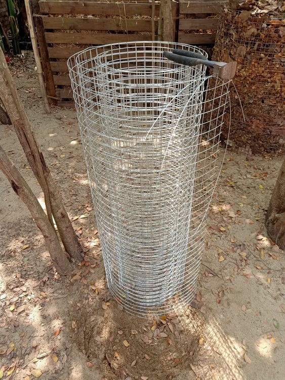How to make a leaf cage – Bokashi Myanmar
