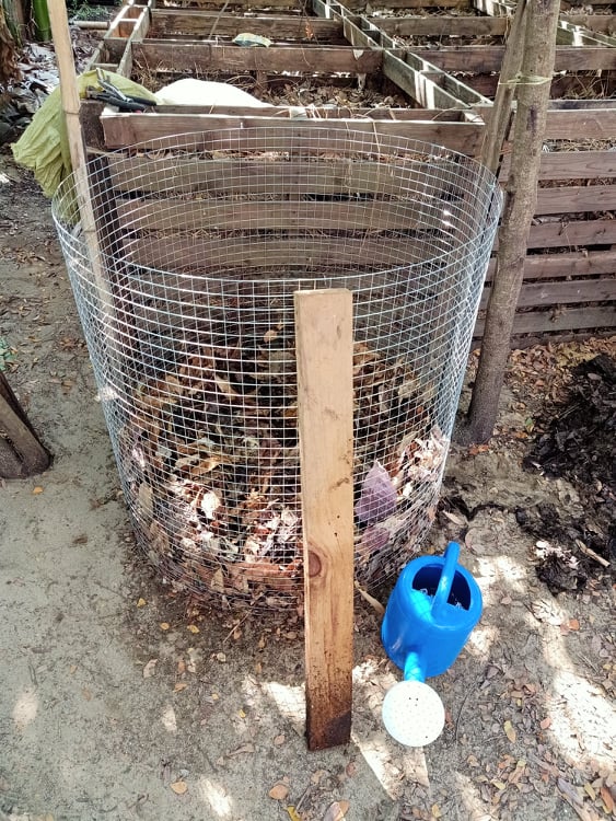 How to make a leaf cage – Bokashi Myanmar